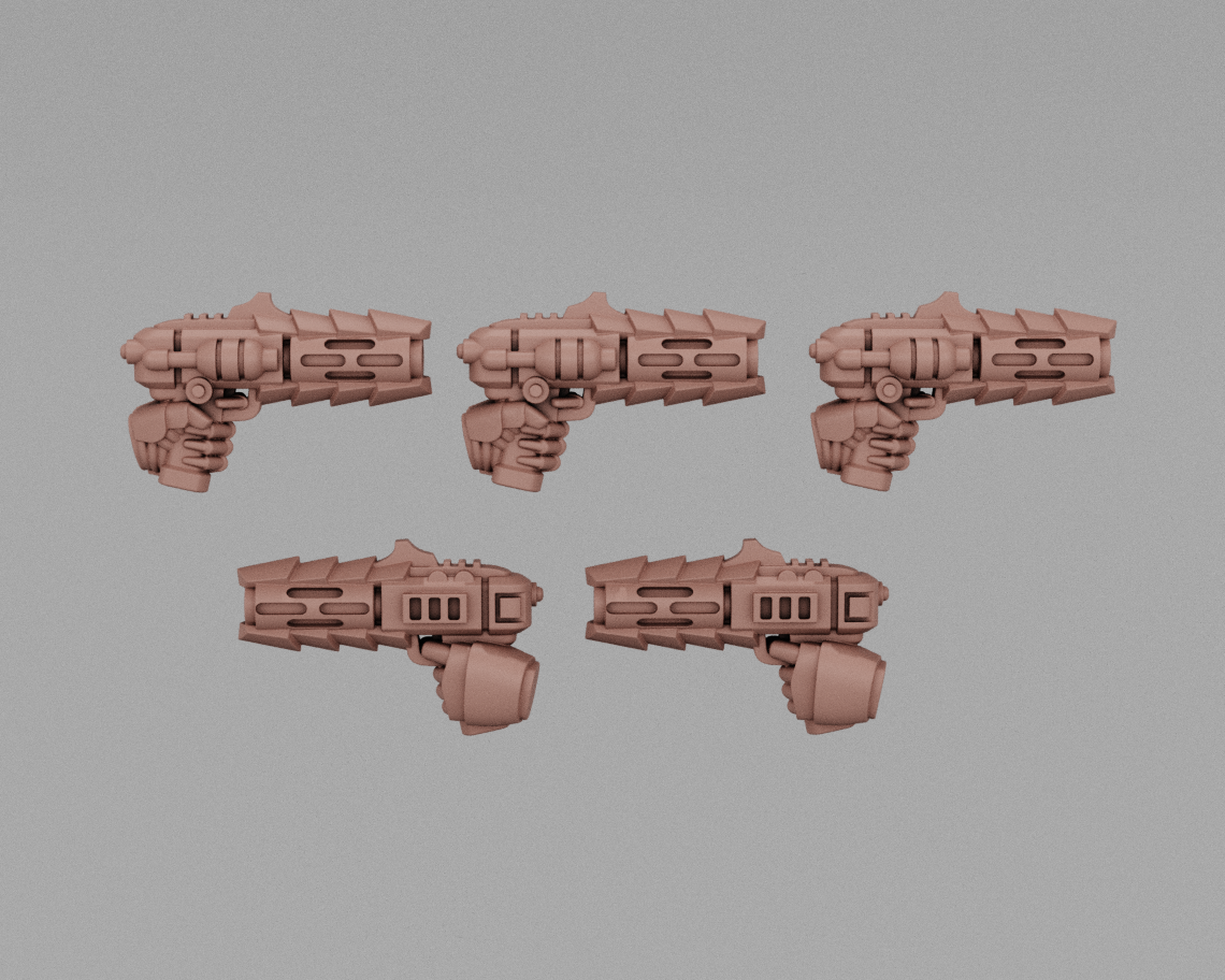 Vulcan Hellfire Pistols — Resin Munitorum