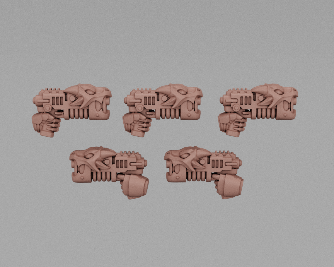 Vulcan Plasma Pistols — Resin Munitorum