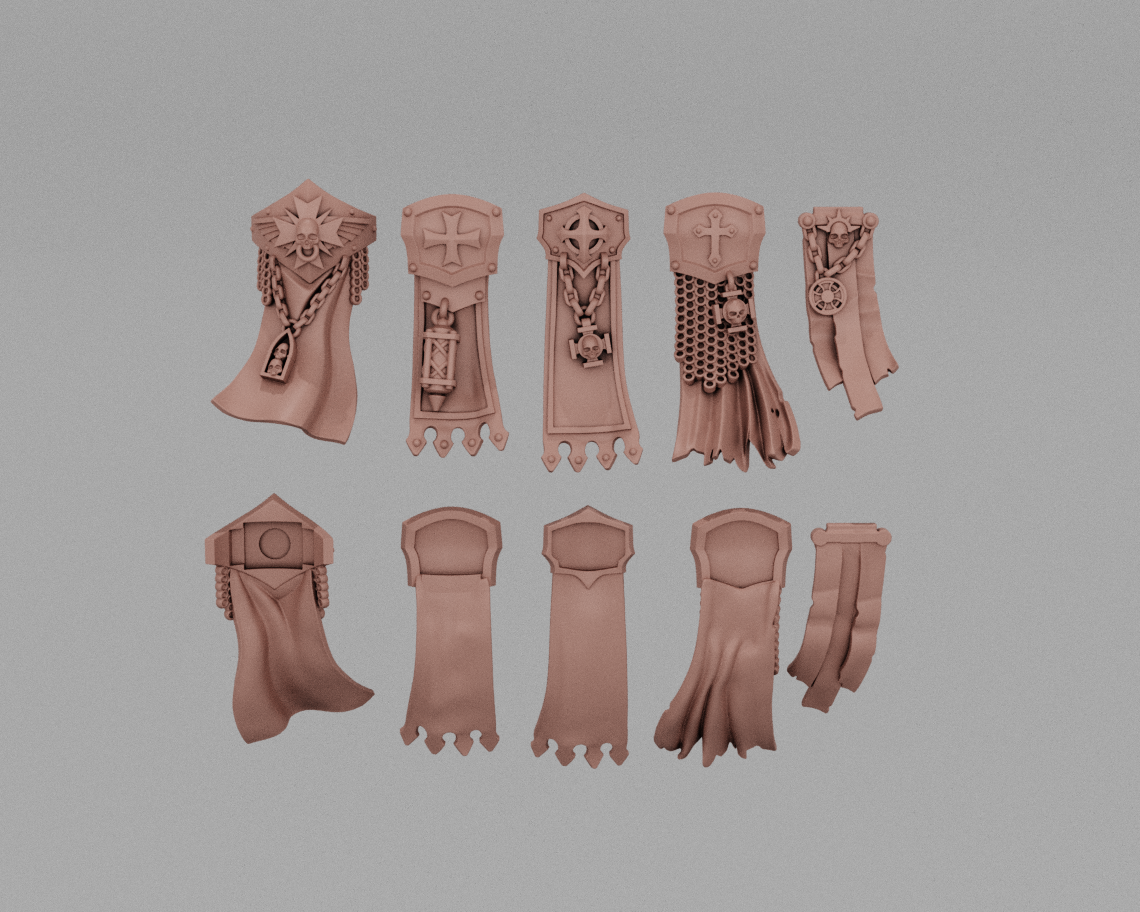 Gothic Crusader Heavy Armor Loincloths — Resin Munitorum