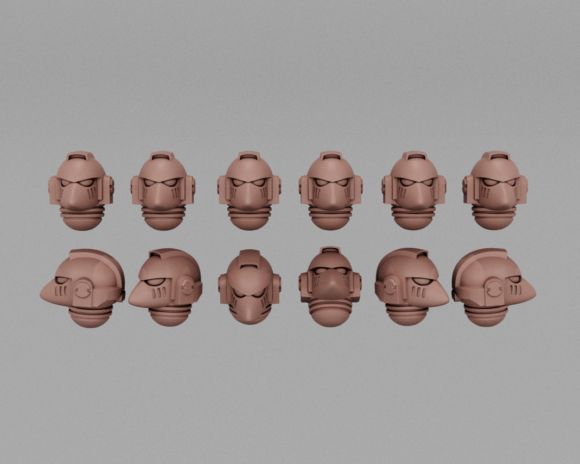 Standard Beak Helmets — Resin Munitorum