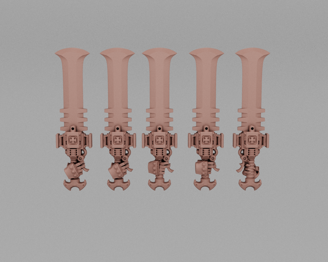 Janitor's Gun Swords — Resin Munitorum