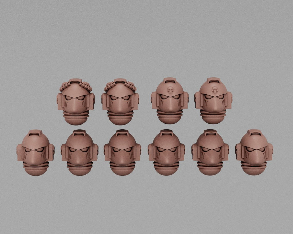 Legion Beak Helmets — Resin Munitorum