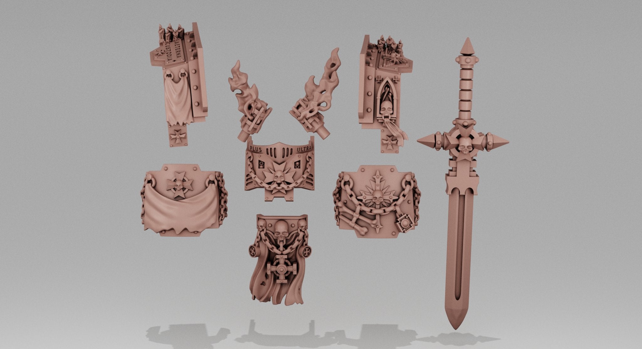 Crusading Pilgrim Dread Kit — Resin Munitorum